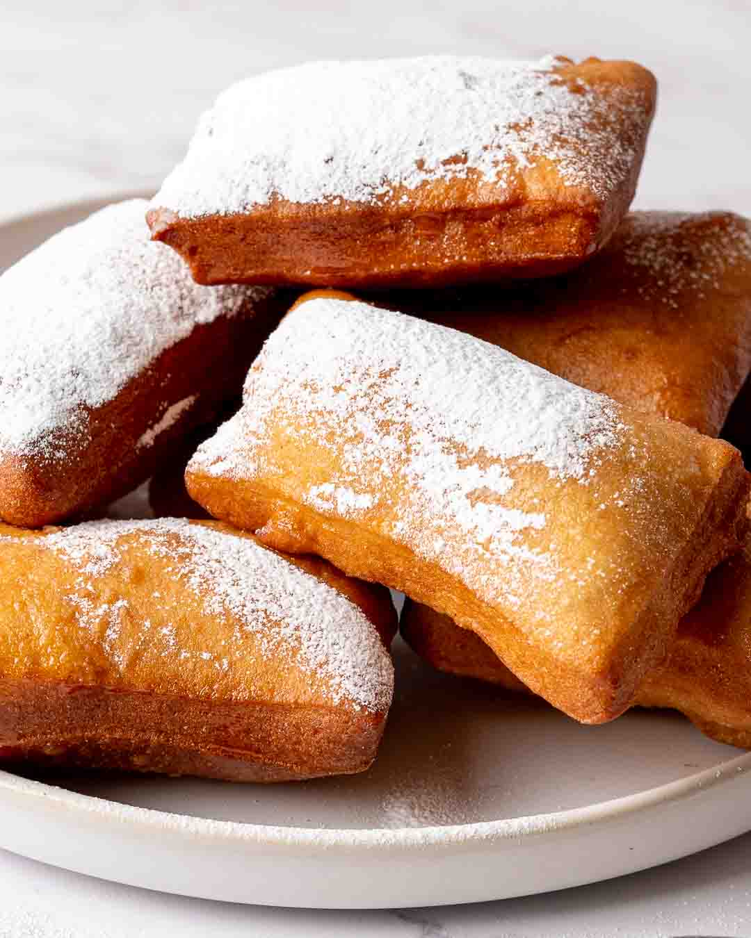 EASY YEAST FREE BEIGNETS - Ems Foodie Fix