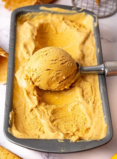 Aperol Spritz Ice Cream - Ems Foodie Fix