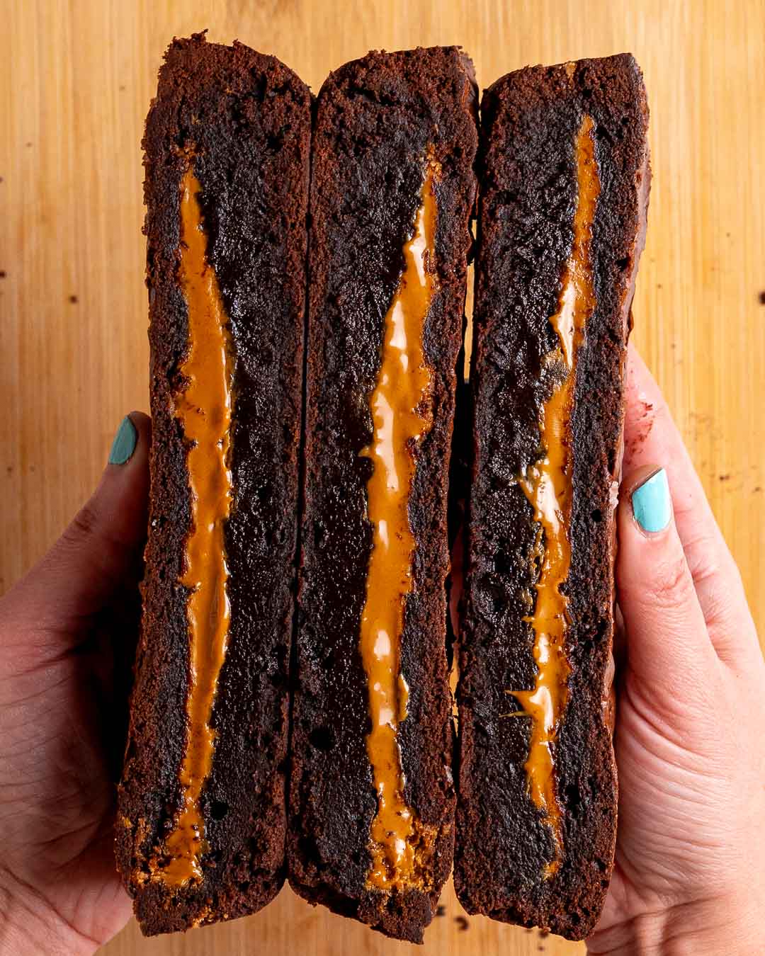 Easy Melted Snowman Biscoff Brownies - Ems Foodie Fix