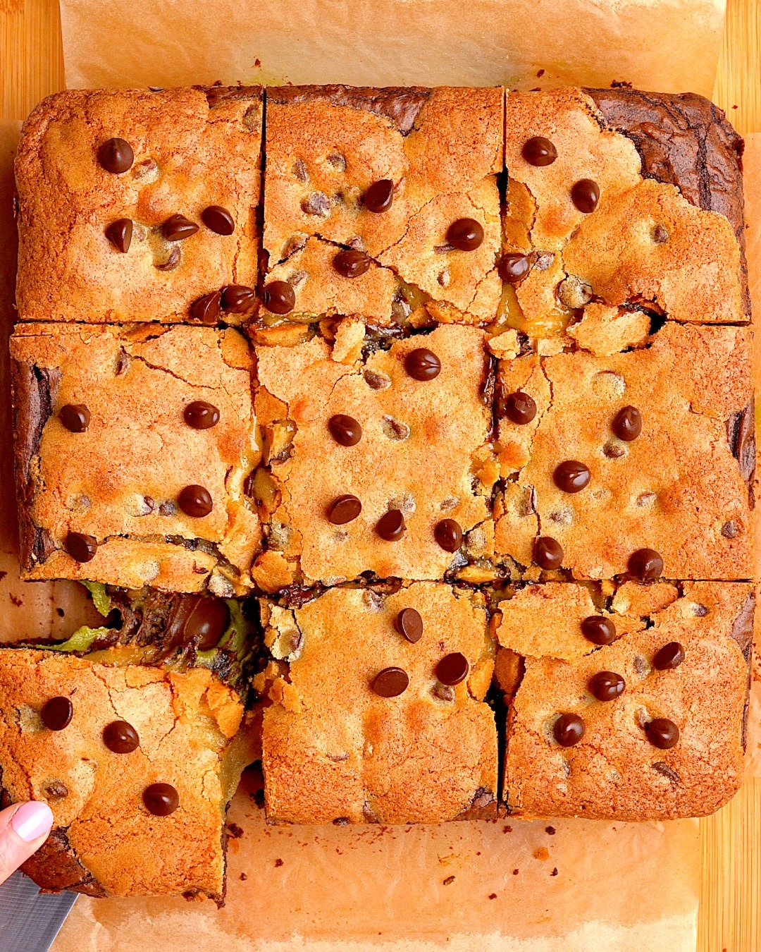 Pistachio Brookies – A Gooey Brownie & Cookie Mashup You’ll Love - Ems ...
