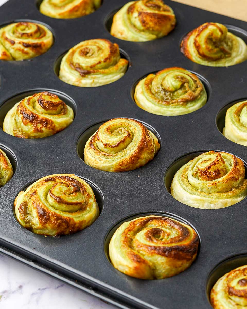 Easy 3 Ingredient Pistachio Cruffins – Quick & delicious - Ems Foodie Fix