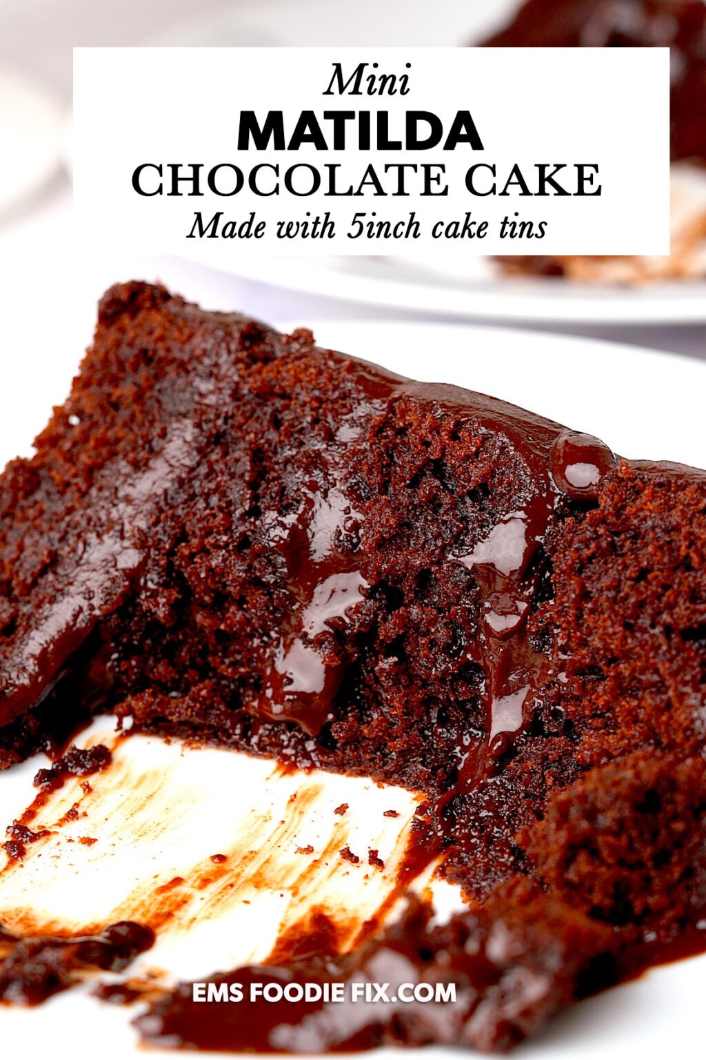 Mini Matilda Chocolate Cake (Just Like Bruce’s, But Smaller) - Ems ...