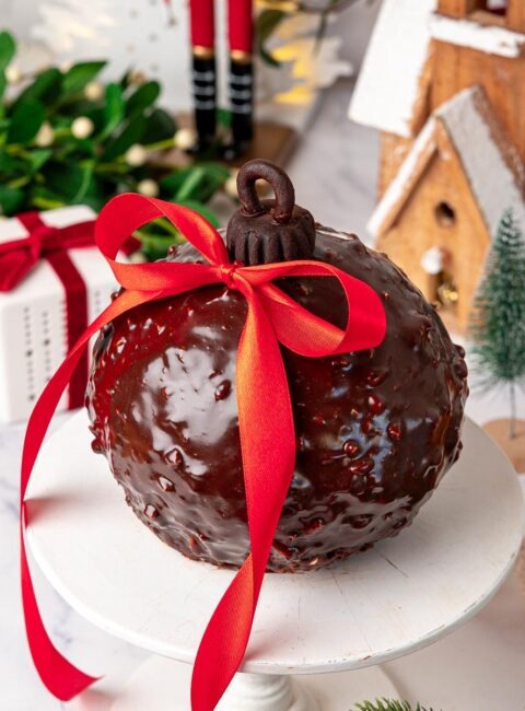 Full Ferrero Rocher Black Forest Cake - Ems Foodie Fix