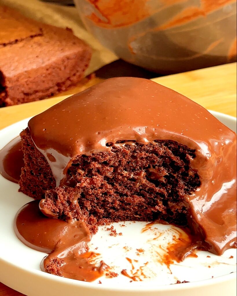 School Chocolate Sponge & Chocolate Custard Recipe - Ems Foodie Fix