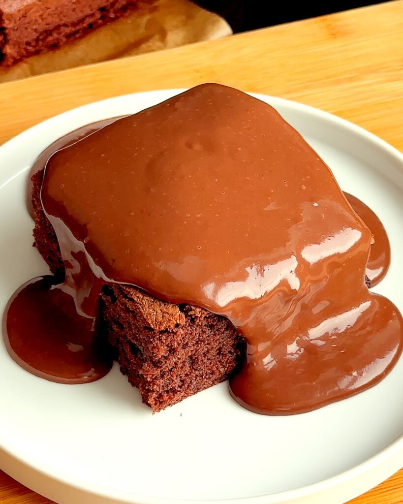 School Chocolate Sponge & Chocolate Custard Recipe - Ems Foodie Fix